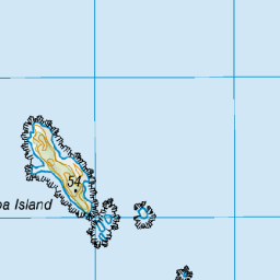 Moturoa Island, Northland - NZ Topo Map