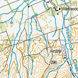Wantwood, Marlborough - NZ Topo Map