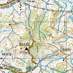 Pipiwai Stream, Northland - NZ Topo Map