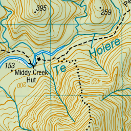 Pelorus River, Marlborough - NZ Topo Map