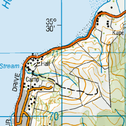 Opononi, Northland - NZ Topo Map