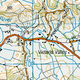 Victoria Valley, Northland - NZ Topo Map