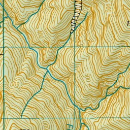 Fishtail Stream, Marlborough - NZ Topo Map