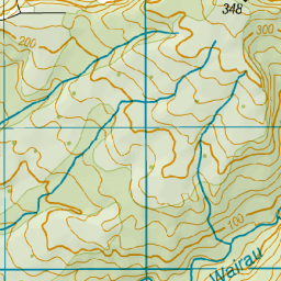 Wairau River, Northland - NZ Topo Map