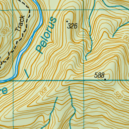 Pelorus River, Marlborough - NZ Topo Map