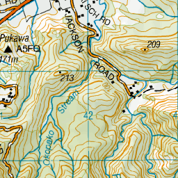 Pukawa, Northland - NZ Topo Map