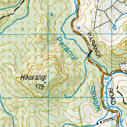 Hikurangi, Northland - NZ Topo Map