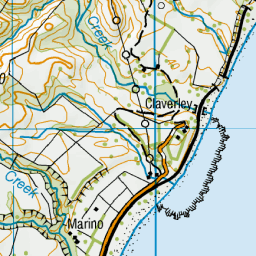 Claverley, Canterbury - NZ Topo Map