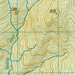 Tinline River, Marlborough - NZ Topo Map