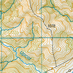 Upcot Stream, Marlborough - NZ Topo Map