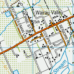 Wairau Valley, Marlborough - NZ Topo Map