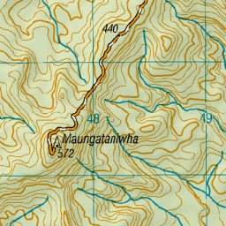 Maungataniwha, Northland - NZ Topo Map