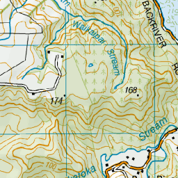 Back River, Northland - NZ Topo Map