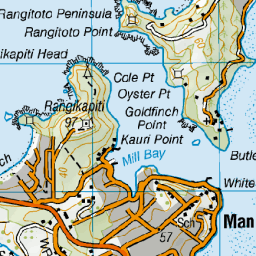 Mangonui, Northland - NZ Topo Map