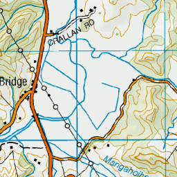 Mangamuka Bridge, Northland - NZ Topo Map