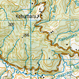 Kohumaru, Northland - NZ Topo Map