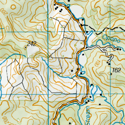 Kohumaru Stream, Northland - NZ Topo Map