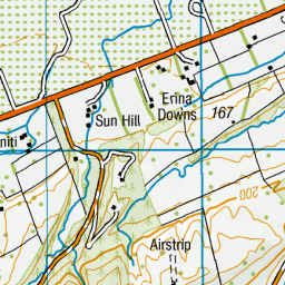 Erina Downs, Marlborough - NZ Topo Map