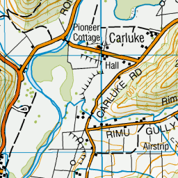 Carluke, Marlborough - NZ Topo Map