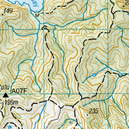 Puketutu, Northland - NZ Topo Map