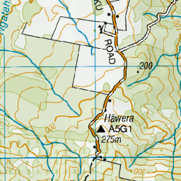 Hawera, Northland - NZ Topo Map