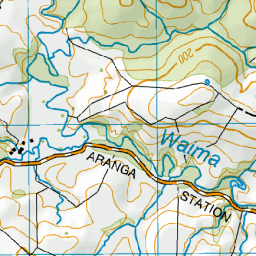 Waima River, Northland - NZ Topo Map