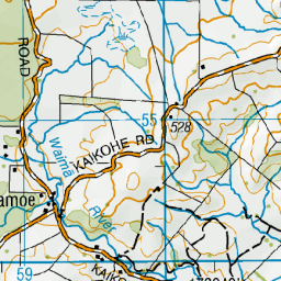 Tutamoe, Northland - NZ Topo Map