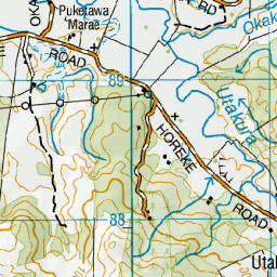 Utakura River, Northland - NZ Topo Map