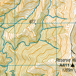 Penk River, Marlborough - NZ Topo Map