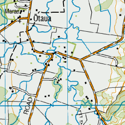 Otaua, Northland - NZ Topo Map