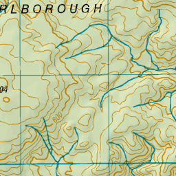 MARLBOROUGH FOREST, Northland - NZ Topo Map