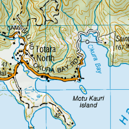 Totara North, Northland - NZ Topo Map