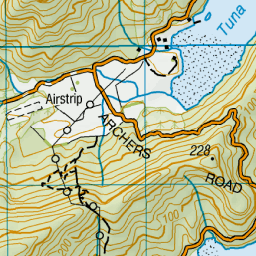 Tuna Bay, Marlborough - NZ Topo Map