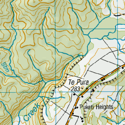 Takapau Track, Northland - NZ Topo Map