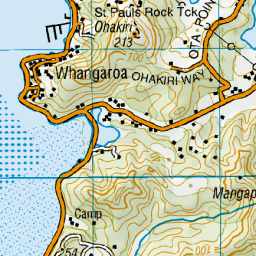 Whangaroa, Northland - NZ Topo Map