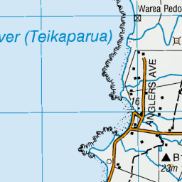 Warea Redoubt, Taranaki - NZ Topo Map