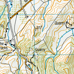 The Barracks, Marlborough - NZ Topo Map