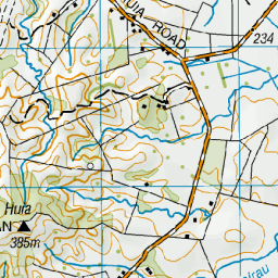 Huia, Northland - NZ Topo Map