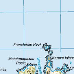 Karaka Island, Northland - NZ Topo Map