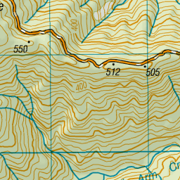 Mill Arm Creek, Marlborough - NZ Topo Map