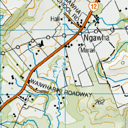 Ngawha Marae, Northland - NZ Topo Map
