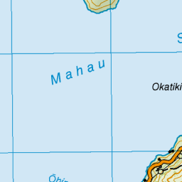 Mahau Sound, Marlborough - NZ Topo Map