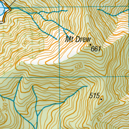 Mount Drew, Marlborough - NZ Topo Map