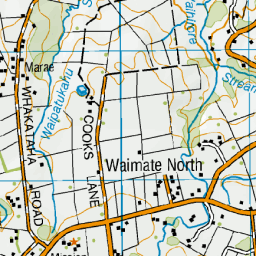 Waimate North, Northland - NZ Topo Map