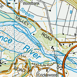Waipapa, Canterbury - NZ Topo Map