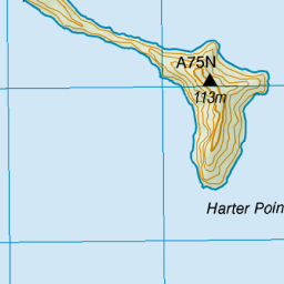 Harter Point, Marlborough - NZ Topo Map