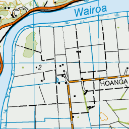 Wairoa River, Northland - NZ Topo Map