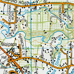 Waipapa, Northland - NZ Topo Map