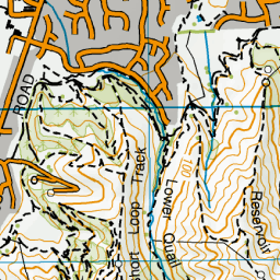 Wither Hills Walkway, Marlborough - NZ Topo Map