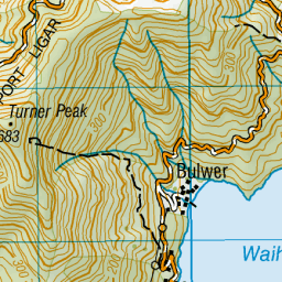Bulwer, Marlborough - NZ Topo Map